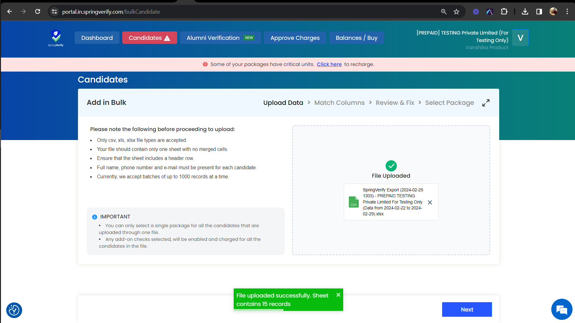 Marketplace App – Keka